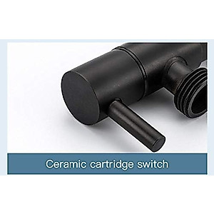 Kitchen Taps Black Bidet Toilet Sprayer Hygienic Shower Tap Bidets Bathroom Hand Shower Wall Mount Faucet Bathroom Accessories