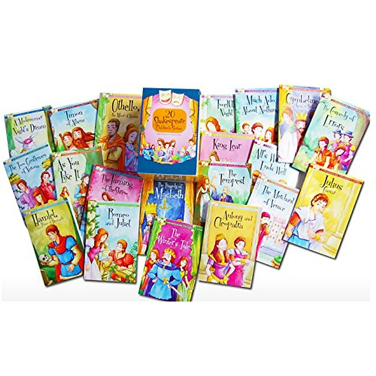 Twenty Shakespeare Children's Stories - The Complete 20 Books Boxed Collection: The Winters Take, Macbeth, The Tempest, Much Ado About Nothing, Romeo ... and More (A Shakespeare Children's Story)