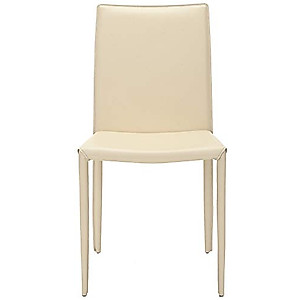 Safavieh Home Collection Karna Modern Cream Dining Chair (Set of 2)