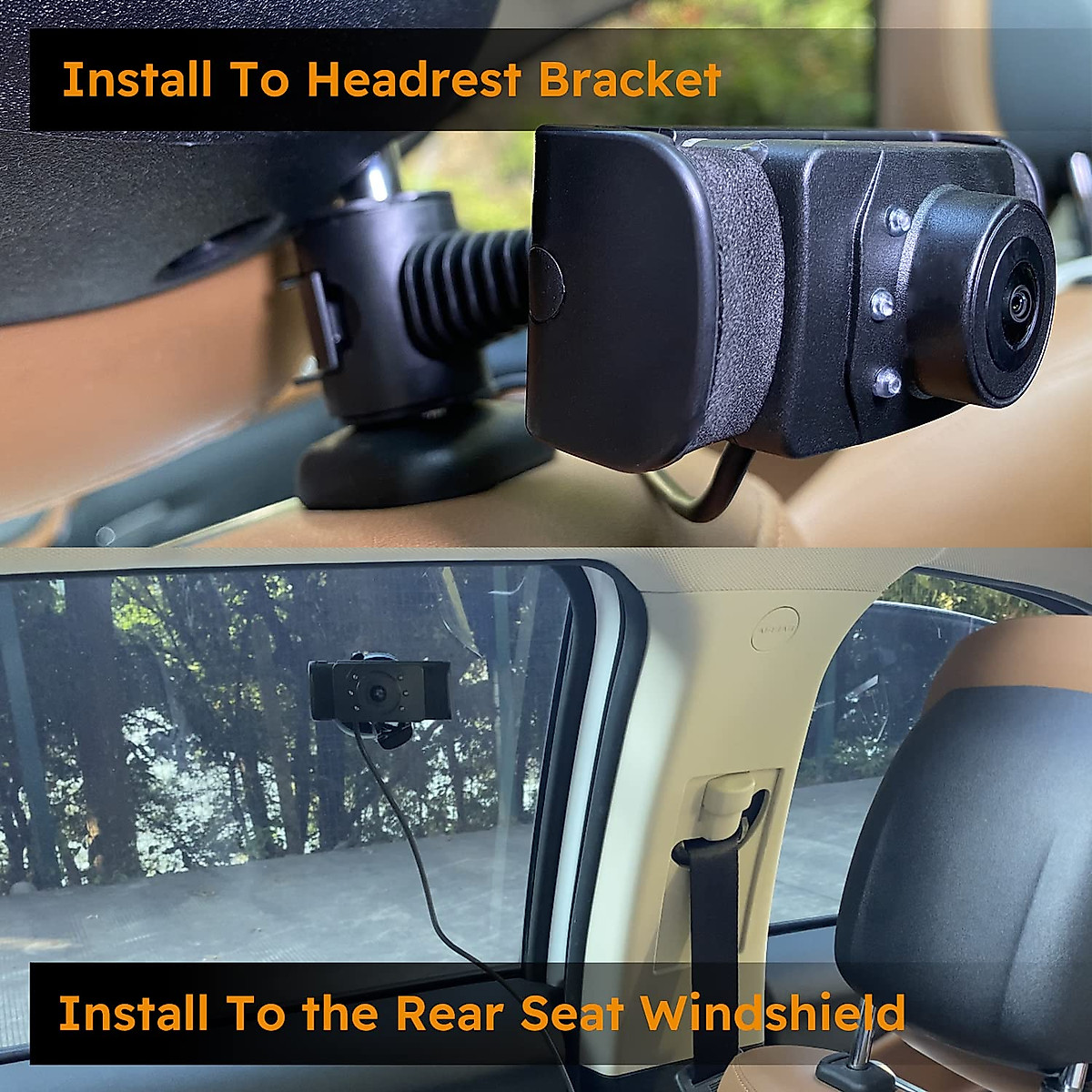 Baby Car Mirror Monitor, VECLESUS 1080P HD Rear Facing Baby Car Camera with 4.3” Baby Car Monitor, Easy Installation Baby Car Back Seat Camera for Baby Car Travel Safety for Car, SUV, Pickup