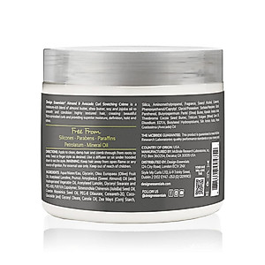 Design Essentials Natural Almond & Avocado Curl Stretching Cream For All Curl Types, Stretching Crème, 16 Fl Oz