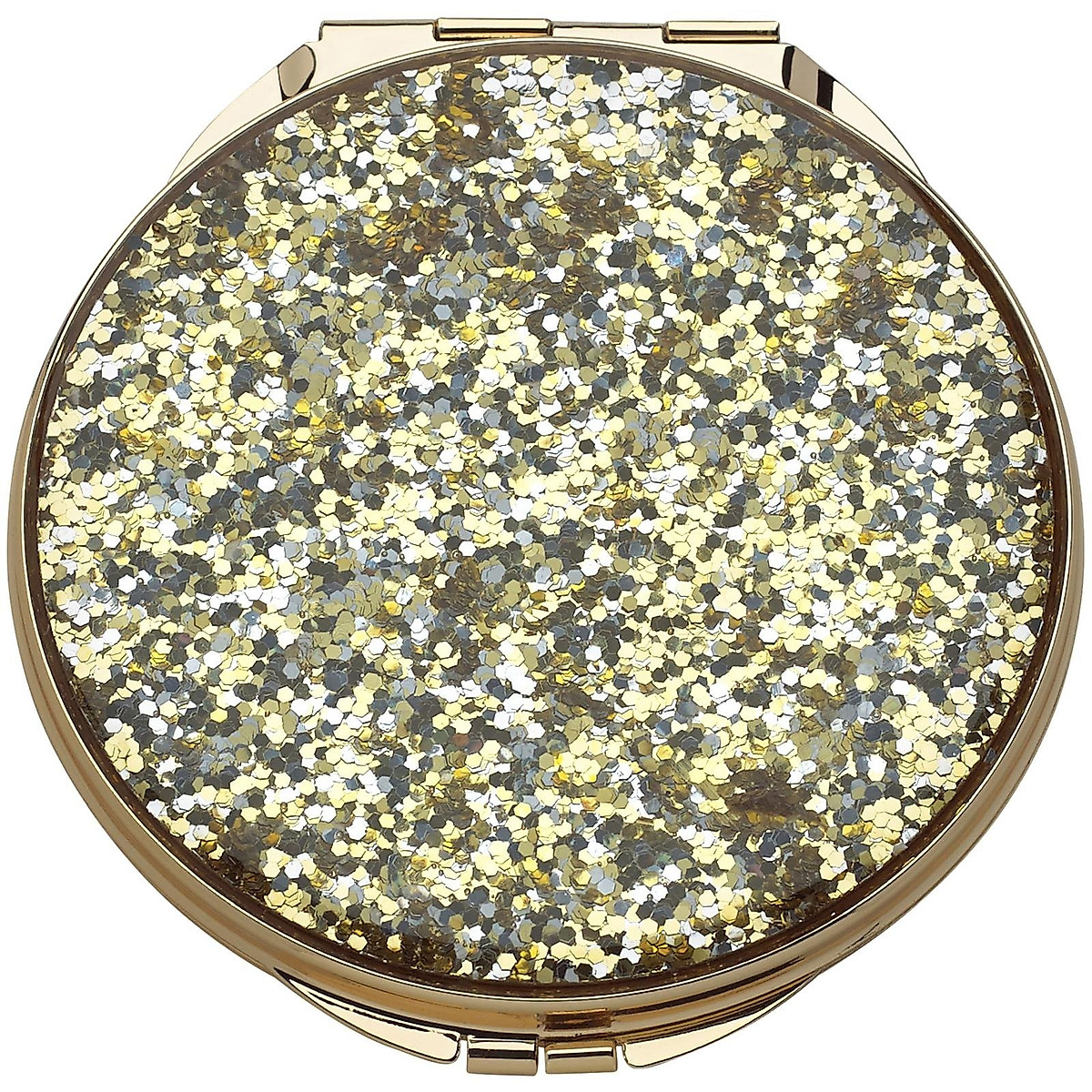 Kate Spade New York Simply Sparkling Compact, Mirror Gold