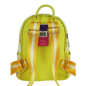 KBNL Beauty and the Beast 11 inch Vegan Leather Mini Backpack - A21951, Multicolor, Medium