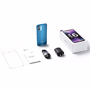 Ulefone Note 16 Pro Unlocked Cell Phones, Up to 16+128GB Smartphone, 50MP+2MP+8MP, Android 13, 6.52” Display, 4400mAh, NFC, Fingerprint/Face Unlocked, 4G Dual SIM Cellphones | Blue