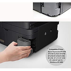 Aomya T04D1 EP04D1 Waste Ink Tank Maintenance Ink Box 1 Pack Compatible Epsn XP-5100 WF-2800 WF-2865 ET-3700 ET-2700 ET-2750 WF-2860 ET-4750 ET-3750 Printers