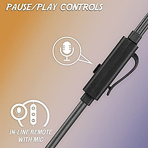 Volkano Bulldog Kids Child Sized for Boys with Carry Case and Keyring - 3.5MM Stereo Jack - Wired Earbuds with Safe Volume 85dB - Earbuds for Kids for School for Online Learning/Tablet - Grey/Black