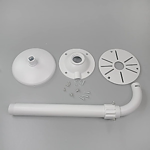 compcctv Security Camera Mount Bracket, Dome Camera Mount Universal Camera Wall Mounting Bracket for CCTV Security Camera/IP Camera, J Type (15.7-23.6 inch)