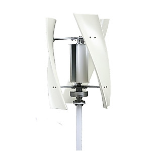 HENGJINGTR 12000W Vertical Axis Wind Turbine Generator, 110V 220V Windmill 220V AC Output Household Kit with Controller,12v