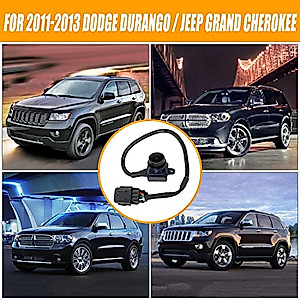 Rear Back Up Camera Compatible with 2011-2013 Jeep Grand Cherokee Dodge Durango Replace 56054059AD 56054059AE 56054059AC 56054059AF