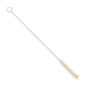 Redecker Straw Cleaning Brush, Dishwasher Safe and Reusable, 10-1/4-Inches Long