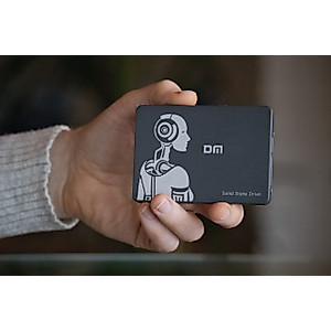 Dynon Metrics SSD Internal Hard Drive – 2.5 Inch High-Speed Internal SSD – SATA 3 Speed Class 6GBPS Solid State Drive – Matte Grey Finish – Low Temperature Regulation - 128 GB