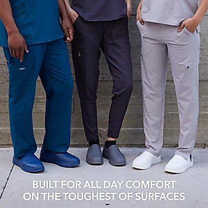 Gales Frontline Nurse Shoes for Women and Men, Lightweight Comfortable Slip Resistant Work Sneakers, Waterproof, Easy to Clean Footwear for Healthcare and Food Service Mint