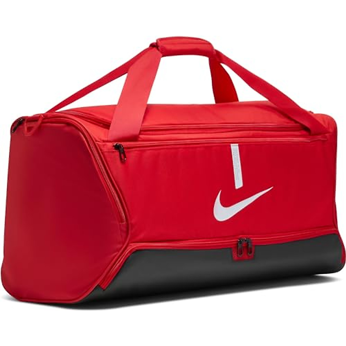 NIKE Unisex's Academy Team-Sp21 Sports Bag, University Red/Black/White, One Size