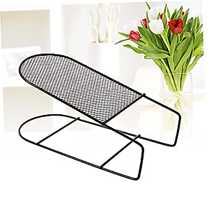 Zerodeko 2pcs with Shoes Creative Shoe Integrated Organizer Adjustable Slots Iron Space Saverblack Double-Layer Rack