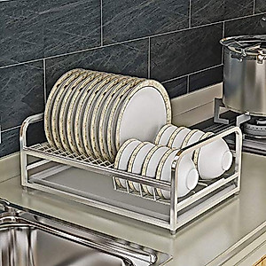STRAW Drain Rack - Dish Rack Above The Sink, Kitchen Drain Rack, Solid Color, More Practical