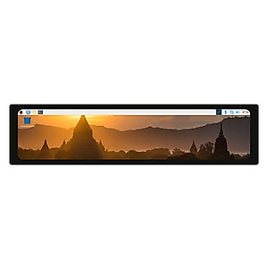 waveshare TOP1 11.9inch Capacitive Touch Screen LCD 320×1480 Pixels HDMI IPS Display Panel Computer Monitor Supports Raspberry Pi/Jetson Nano/Windows 11/10