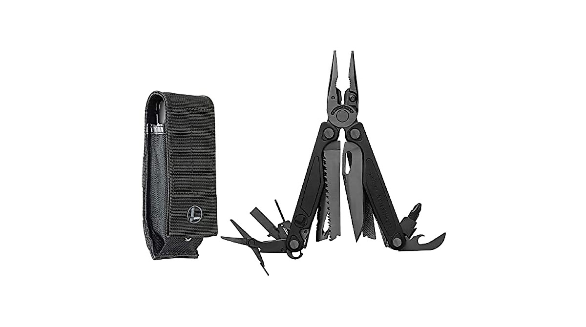 Leatherman Charge Plus Multitool – 19-in-1 EDC for Camping & Repairs