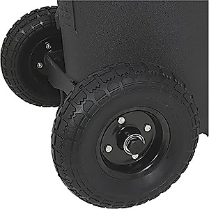 NorthStar Portable Electric Air Compressor - 2 HP, 20-Gallon Vertical Tank, Super-Quiet Operation, Oil-Free Pump, 5.4 CFM @ 90 PSI