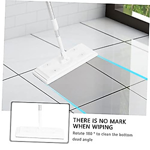 JEWEDECO 3 Mirror Cleaner Glass Wipes Tile Flooring Tile Cleaning Mop Window Mop Floor Duster Thread Flat Mop Floor Wipes Electrostatic Dust Collector Mop Flat Drag Sweeper Mop Paper Glass