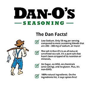 Dan-O's Seasoning Small 2 Bottle Combo | Original & Spicy | 2 Pack (3.5 oz)
