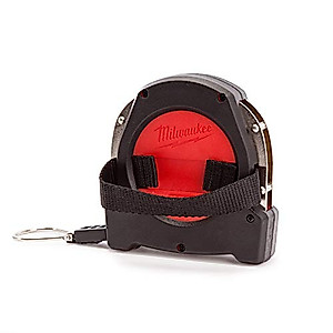 Milwaukee 48225103 Long Closed Tape 30m (Width 9.5mm) (Metric Only), Red