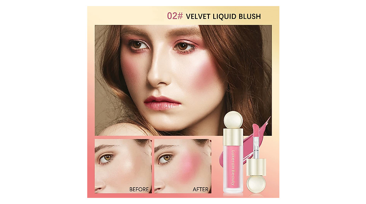 Velvet Liquid Blush for a Natural, Long-Lasting Glow