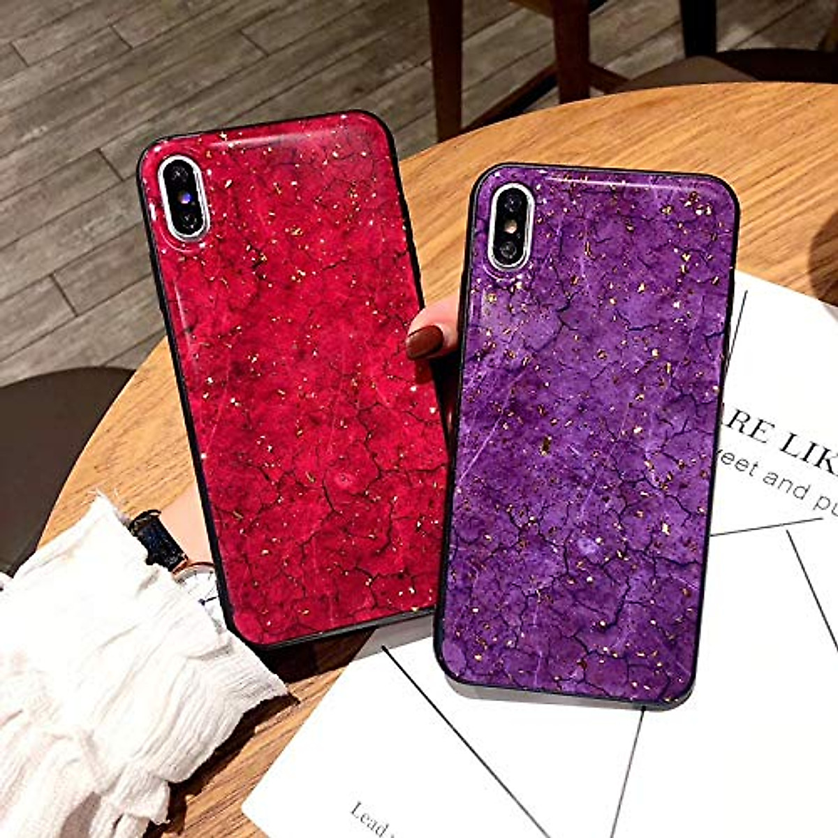 SUBESKING Compatible for iPhone XR Case,Cute Soft TPU Slim Fit Anti-Scratch Shockproof Protective Phone Cover Cases for Women Girls 6.1 Inch(Red)