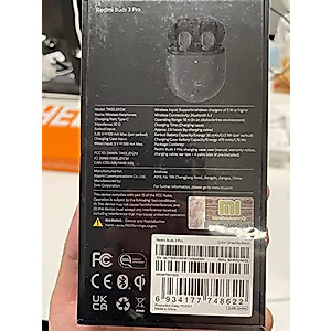 Xiaomi Redmi Buds 3 Pro True Wireless Airdots in-Ear Earbuds 35dB Smart Noise Cancellation, 28 Hour Battery Life,Dual-Device Connectivity,Wireless Charging 10min Charge use 3h,Dual Transparency Mode