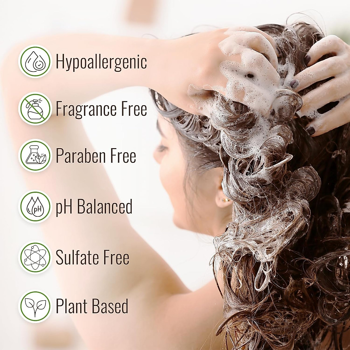 Natural Manuka Honey Eczema & Psoriasis Conditioner - Soothing Moisturizer for Scalp - Sulfate-Free Dandruff Relief with Aloe Vera - Ideal for Oily Hair - Nourishes Hair Growth with Coconut Oil