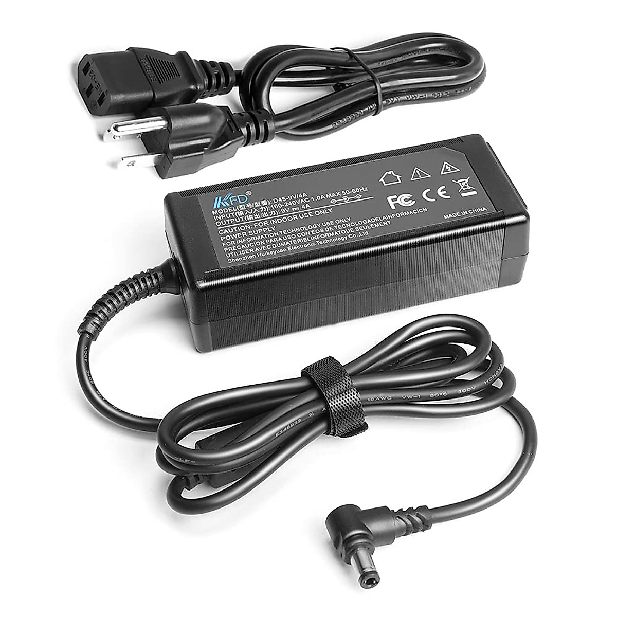 KFD AC Adapter for Verifone VX3730 Vx510 X520 VX570 VX610 5600m POS;Omni 3730 3730LE 5100 Vx510LE 5750C Vx810 DUET Terminal CPS10936-3T-R PWR252-001-02-A P/N CPS10936-3U-R MODEL AU1360903 Power Supply