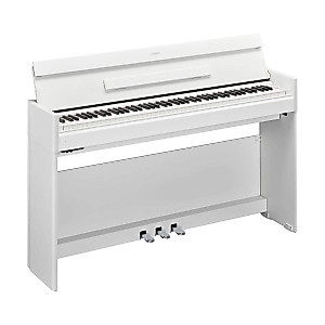 Yamaha YDPS54WH Arius Series Slim Digital Console Piano, Satin White