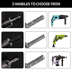 Wood Splitter Drill Bit, Log Splitter Drill Bit, Wood Splitting Drill Bit for Electric Drills, Detachable Firewood Drill Bit Wood Splitter, Removable Cones Kindling Wood Splitting Logs Bits (42mm)