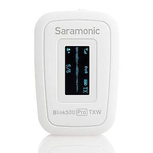 Saramonic Snow White Advanced 2.4 GHz 2-Person Wireless Clip-On Microphone System with Lavaliers for Cameras, Mobile Devices and More (Blink 500 Pro B2 Snow White) (BLINK500PROB2W)