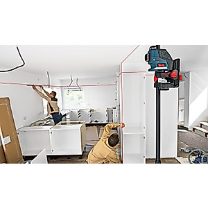BOSCH Telescoping Pole with 1/4-Inch by 20-Inch Laser Mount BP350