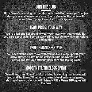 Ultra Game NBA Official Men’s Super Soft Midtown Hoodie Pullover Sweatshirt - Unisex, Chicago Bulls, Black, Small