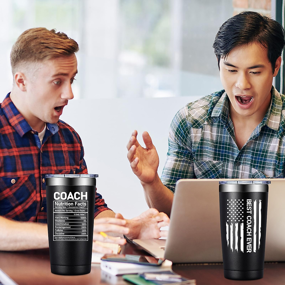 Grifarny Coach Gifts for Men, Women - Best Coach Ever Gifts - Coach Appreciation Gifts - Basketball, Soccer, Football, Baseball, Gymnastics, Dance, Swim, Cheer Coach Gift - Coach Tumbler Cup 20oz