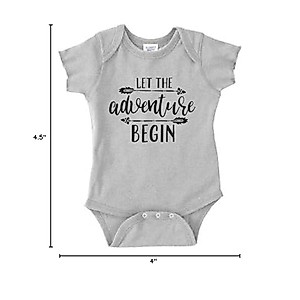 Pregnancy Gift Est 2022 - New Mom and Dad Est 2022 11 oz Mug Heart Set with"Let Adventure Begin" Romper (0-3 Months) - Top Mom and Dad Gift Set for New and Expecting Parents to Be - Baby Shower