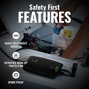 Battery Tender 6V and 12V Battery Charger for Ride On Toys, 3.5 AMP with Compatibility Connectors for Most Children's Toy Vehicles