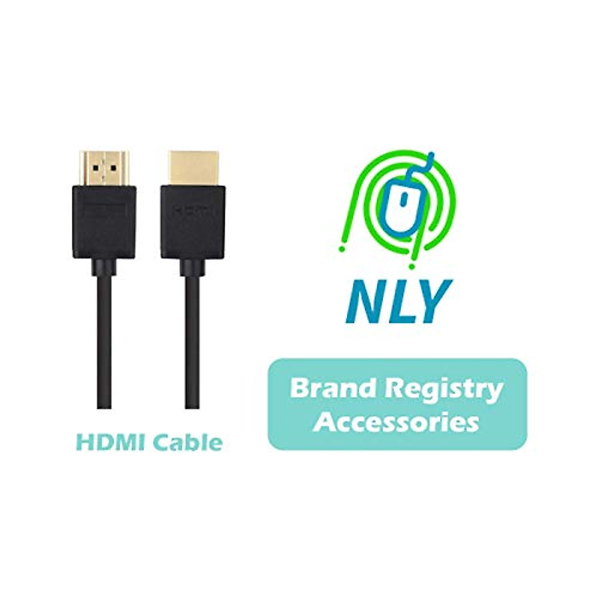 hp 27” Full HD 1080p IPS LED Ultra-Slim Monitor, AMD FreeSync, HDMI & VGA Ports, Natural Silver, + Nly 4K HDMI Cable Bundle