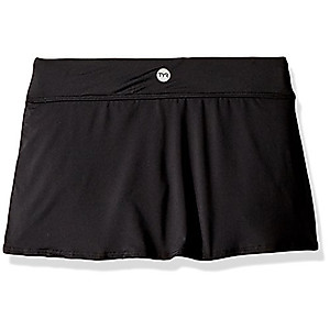 TYR Competitor Active Mini Skort, Medium, Black