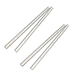 FOXBC 12.5 Inch Planer Blades for Porter Cable PC305TP, Ryobi AP-12, Delta 22-560 TP305, Craftsman 21758, WEN 6550, Grizzly G0663 Planer - 2 Set (4 Pack)