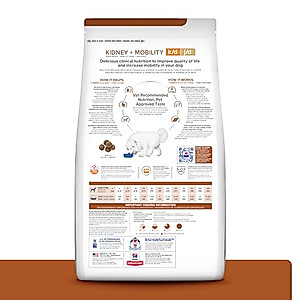 Hill's Prescription Diet k/d Kidney Care + j/d Joint Care Chicken Flavor Dry Dog Food, Veterinary Diet, 8.5 lb. Bag