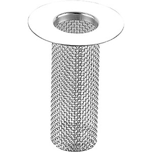 Drain Strainer,Sink Stopper,Stainless Steel Kitchen Sink Strainer Floor Drain Strainer Anti-Clogging Strainer Bathtub Hair Trap Shower Drain Strainer Drain Pipe