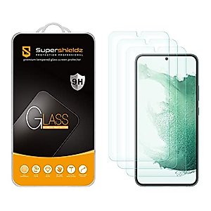 Supershieldz (3 Pack) Designed for Samsung (Galaxy S23 Plus 5G) Tempered Glass Screen Protector, Anti Scratch, Bubble Free
