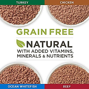 Purina ONE High Protein, Grain Free Pate Wet Cat Food Variety Pack, Grain Free Formula - (24) 3 oz. Cans