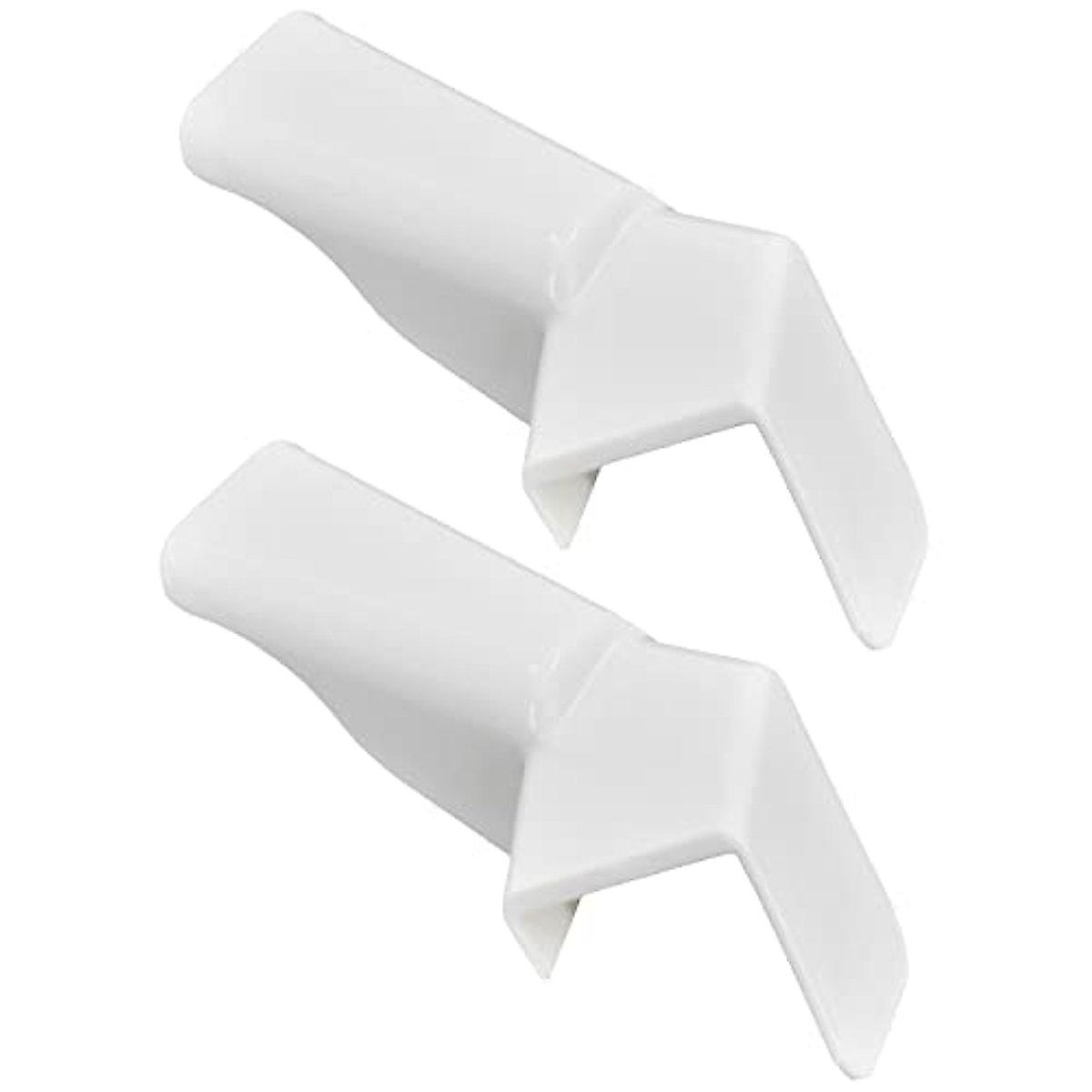 Rain Gutter Spout, RV Gutter Spouts, 𝑼𝒏𝒊𝒗𝒆𝒓𝒔𝒂𝒍 𝑺𝒊𝒛𝒆 to Protect The top of The RV in Rainy Days, Directs Rainwater Away from The Sides of Your RV, Left and Right Side, 2 Left & 2 Right）