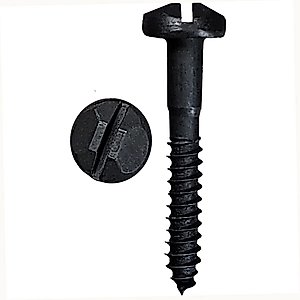 Rustic Pyramid Head Wood Screws 100 Pack of #12 X 1 1/2"