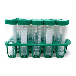 SPL 50ml Conical Centrifuge Tube PP/HDPE with PP Racks, Sterile, DNase/RNase - Free, (1 Rack (25 Tubes))