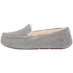 UGG Women's Ansley Slipper, Light Grey, 08