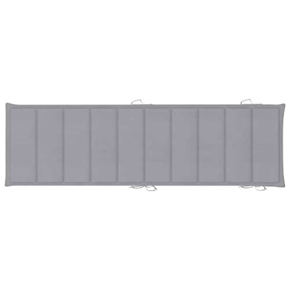 imasay Sun Lounger Cushion Gray 73.2"x22.8"x1.2"